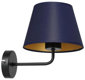 Luminex | Nástěnná lampa ARDEN 1xE27/60W/230V fialová/zlatá | LU3576