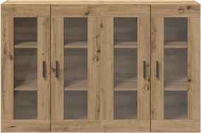 Nástěnné skříně 2 ks Artisanový dub 69,5 x 34 x 90 cm 3334315