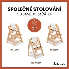 Hauck Sedátko 6-24m pro židličky Alpha+/Beta+, plast bílá