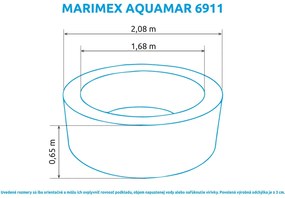 Marimex | Vířivý bazén Marimex AQUAMAR 6911 | 11400285