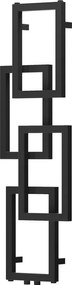 Mexen Grid, dekorativní koupelnový radiátor 1115 x 360 mm, 279 W, černá, W215-1115-360-00-70