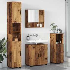 Sada koupelnového nábytku 4 ks Staré dřevo 61 x 35 x 64 cm 3392971