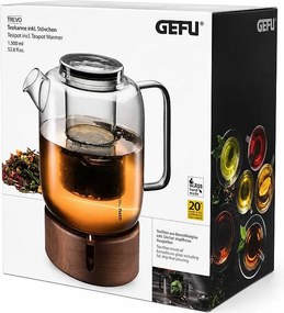 Gefu Trevio čajová konvice s ohříváčkem 1,5 l