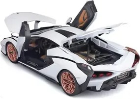 Bburago Lamborghini Sián FKP 37 bílá 1:18 / od 3 let