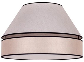 Duolla | Duolla - Stropní svítidlo AVIGNON 1xE27/15W/230V pr. 50 cm béžová | DU602150