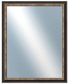 DANTIK - Zarámované zrcadlo - rozměr s rámem cca 40x50 cm z lišty TRITON černá (2139)