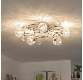 Eglo 32103 - LED Přisazený lustr VELAGO 5xG9/33W/230V lesklý chrom