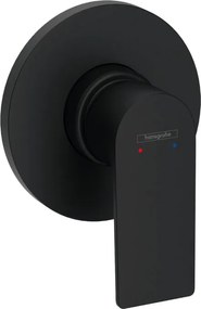 Hansgrohe Rebris E, sprchová baterie pod omítku, černá matná, 72659670