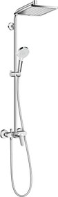 Hansgrohe Crometta E - Showerpipe 240 1jet s pákovou baterií, chrom, HAN-27284000