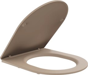 Mexen Lena, Rico, WC sedátko s jemným zavíráním, duroplast, cappuccino matná, 39740064