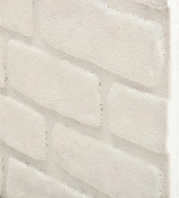 Nástěnné panely 10 ks 100 x 50 cm Bílá EPS pěna 332927