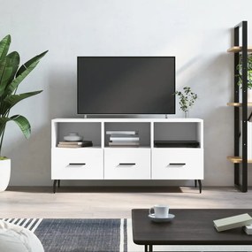 TV skříňka bílá 102 x 36 x 50 cm kompozitní dřevo - Default Title