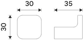 Nimco Háček jednoduchý MAYA - MA 29054-26