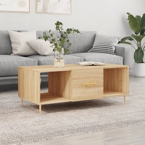 vidaXL Konferenční stolek 102 x 50 x 40 cm kompozitní dřevo [829289] Barva: dub sonoma