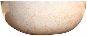 Indera Gemma 501 Ø45 cm Cream Kamenné umyvadlo leštěný mramor