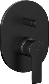 Jika Ponta Style - Baterie pod omítku, s tělesem, matná černá H3212H67160001