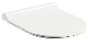 Ravak Chrome - WC sedátko Uni Slim, se sklápěním SoftClose, bílá X01550