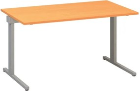 Interier Říčany Kancelářský psací stůl CLASSIC C, 1200 x 800 mm, divoká hruška