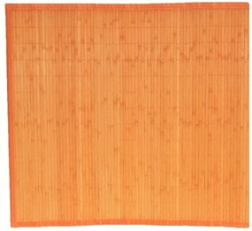 Košíkárna Rohož bambusová s textilií 90x200 cm oranžová