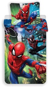 Bavlněné dětské povlečení na jednolůžko 140x200 cm Spider-man – Jerry Fabrics