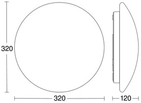 Svítidlo Steinel RS PRO LED P2 056070 IP54 16W 1810lm 4000K VF pohybové čidlo