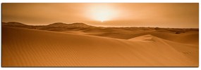 Obraz na plátně - Pouště Sahara - panoráma 5131A (105x35 cm)