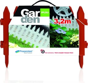 Plůtek zahradní GARDI 322 cm bílý