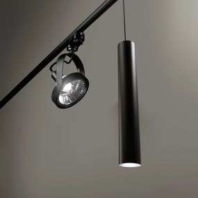 Ideal Lux LED reflektor GLIM TRACK Barva: Černá