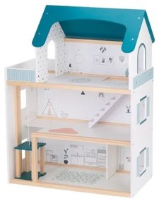 2Kids Toys - Dřevěný domeček pro panenky Barbora
