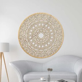 Luxusní dřevěná mandala na zeď | dekorace pro moderní interiér | SENTOP PR0342