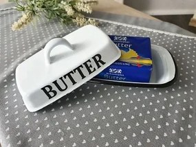 Smaltovaná máselnička