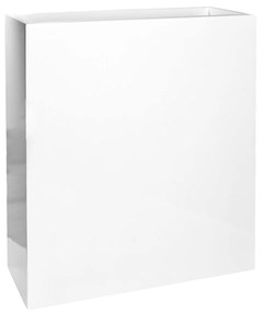 Květináč Jort Slim high, barva lesklá bílá, více velikostí - PotteryPots Velikost: XL - v. 102 cm