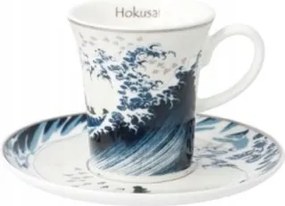 Šálky na espresso Great Wave II 100 ml 2 ks Hokusai Katsushika Goebel