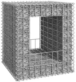 Gabionový sloupek 50 x 50 x 60 cm železo