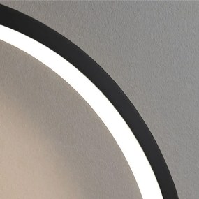 Toolight Toolight, LED nástěnné svítidlo 50cm, 4000K, 23W, APP1389-CW BLACK, černá matná, OSW-00915