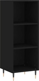 vidaXL Skříň highboard 34,5 x 34 x 180 cm kompozitní dřevo [3200306] Barva: šedá sonoma