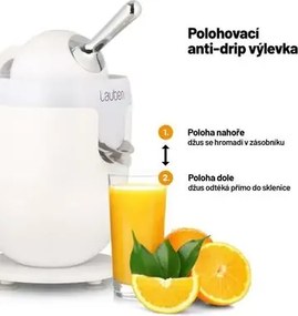 Lauben 110WT bílá / Odšťavňovač / 160W / 0.6 l