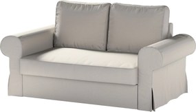 Potah na pohovku IKEA Backabro 2-místná, rozkládací barva šedá látka pletený vzor