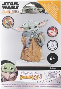 CRYSTAL ART Diamantové malování XL Star Wars: Grogu
