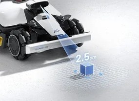 Mammotion LUBA mini 2 AWD 1000 Tripl-Cam+AI-Vision+NetRTK robotická sekačka - 1000m2, sklon až 80%, Wifi/Bluetooth, + 4G data 3roky ZDARMA