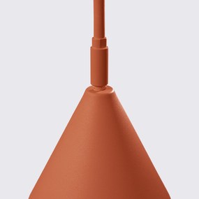 Sollux Lighting Stojací lampa NOX okrově červená