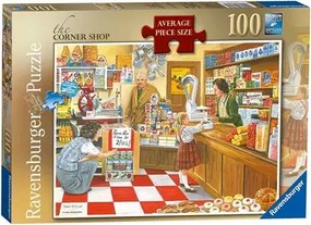 Ravensburger Puzzle Obchod na rohu ulice / 100 dílků / od 6 let