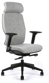 Office Pro Kancelářská židle SELENE s fixní hlavovou opěrkou Barva potahu: F82 šedá