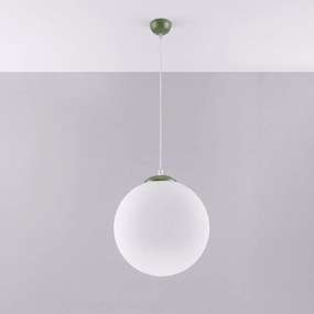 Sollux Lighting Závěsné svítidlo UGO 40 olivově zelené
