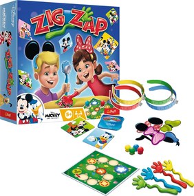 Trefl Gry Hra na obratnost Zig Zap Disney Trefl 02438