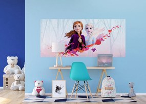 Dětská vliesová fototapeta na zed' Ledové království Sestry, Disney | 202 x 90 cm | DFTDNH 5388