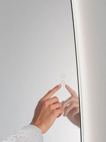 Nástěnné zrcadlo s osvětlením 3x140 cm Lorin – Nova Luce