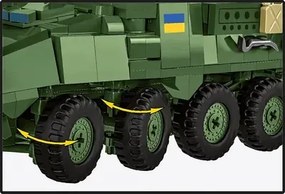 COBI Stavebnice Stryker M1126 ICV / Ozbrojené síly / 661 dílků / 1:35