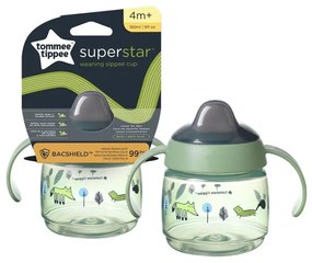 HRNEK SUPERSTAR S DRŽADLY 190ML 4+ ZELENÝ