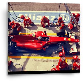Obraz SABLIO - Formule Ferrari 50x50 cm